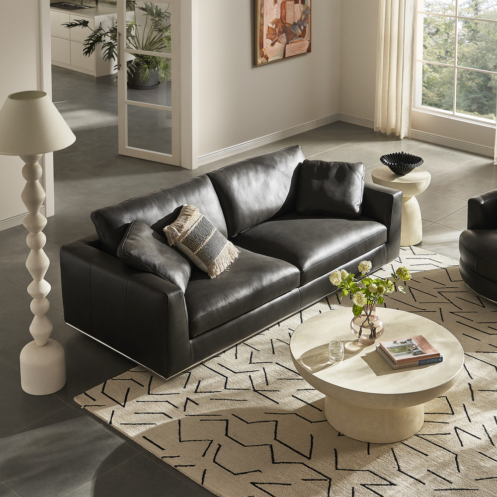 8 Black Sofa Decorating Ideas and Tips | Castlery US